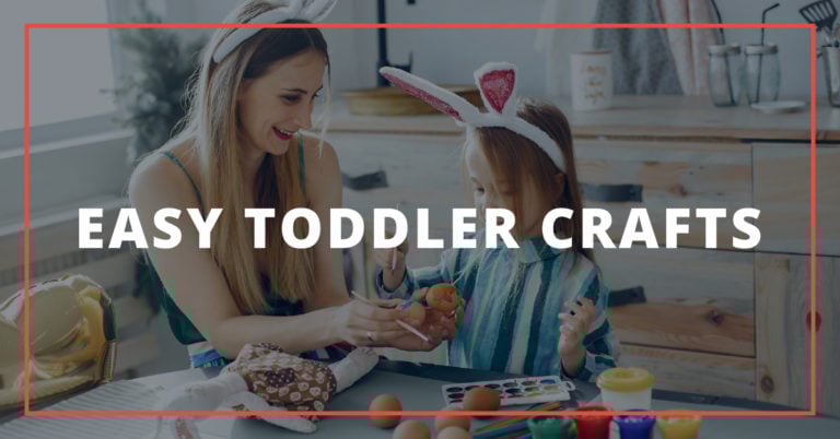 29 Easy Toddler Crafts- FREE Crafts For Little Ones