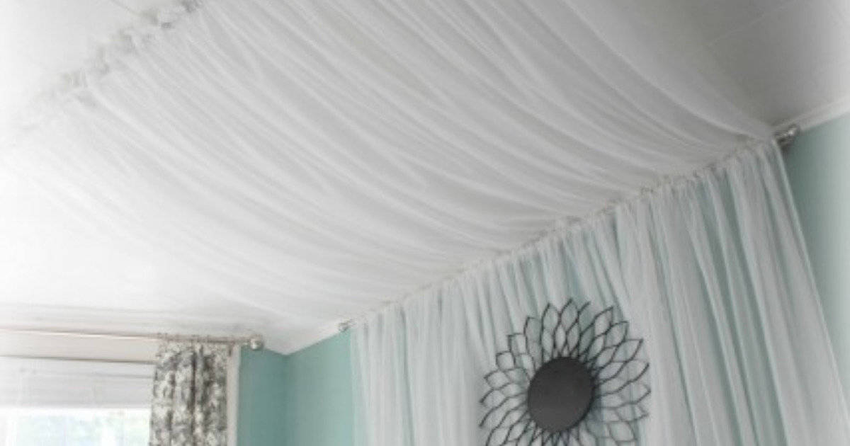 How To Make A DIY Bed Canopy With Curtains (2025)
