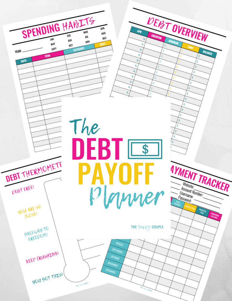 The Ultimate Debt Payoff Planner That Will Help You Crush Your Debt