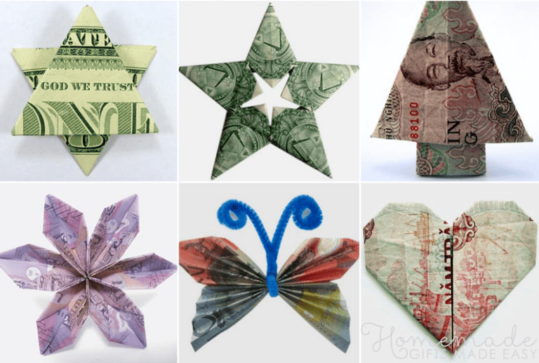 27 Easy Creative Ways To Give Money: DIY Money Gifts