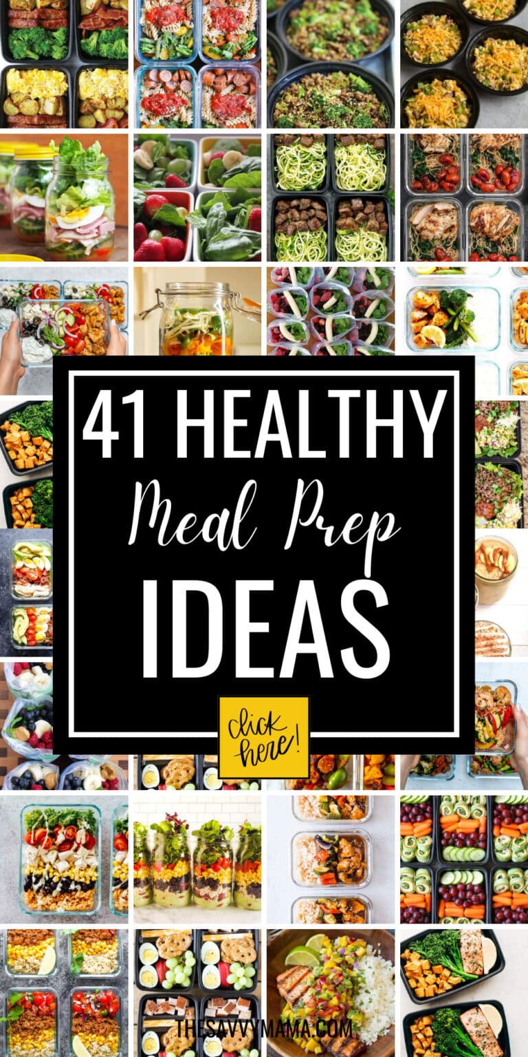 41 Healthy Meal Prep Ideas You Need This Week