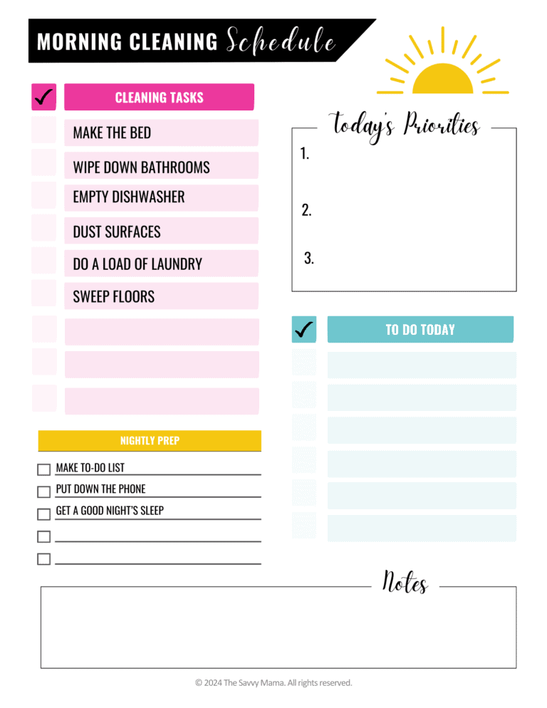 Free Cleaning Schedule To Make Your Home Sparkle (2025)