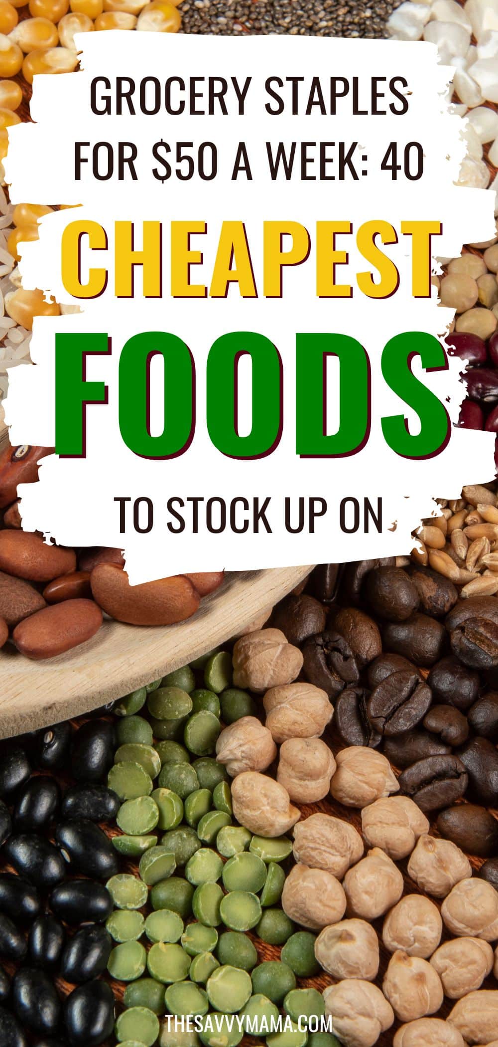 40 Cheapest Food Items That'll Save Your Grocery Budget