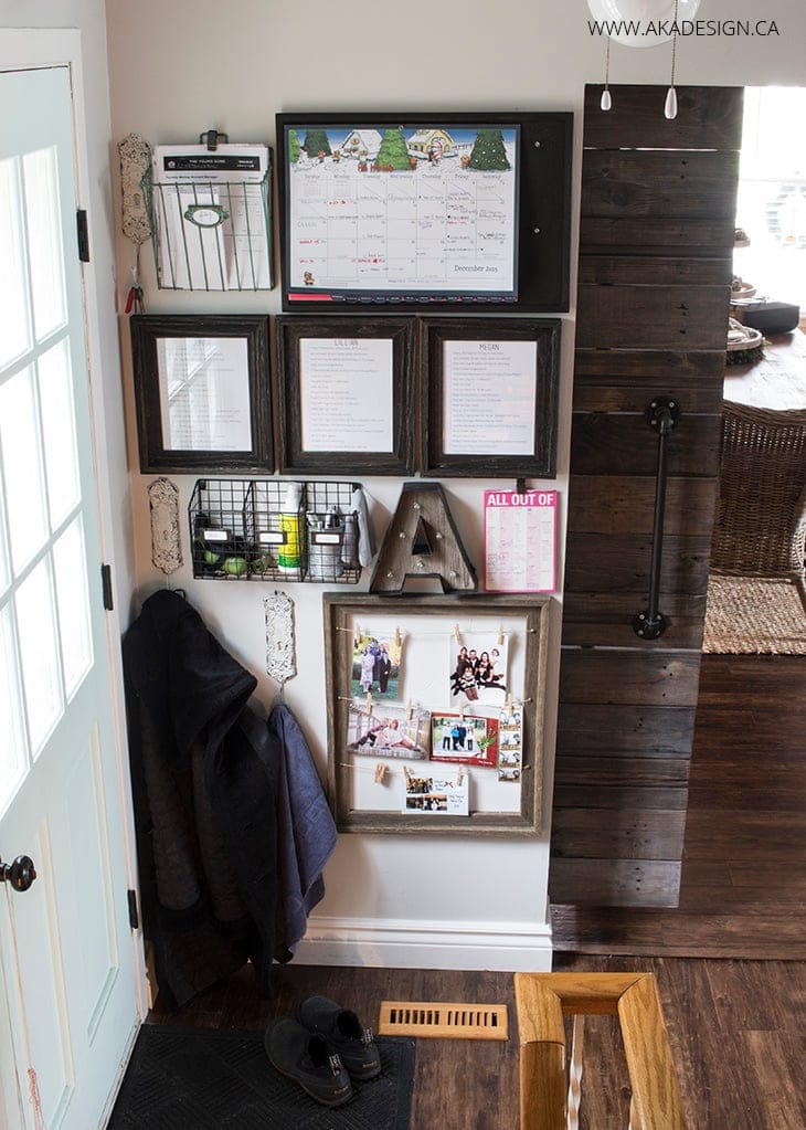 25 Family Command Center Ideas to Control the Chaos