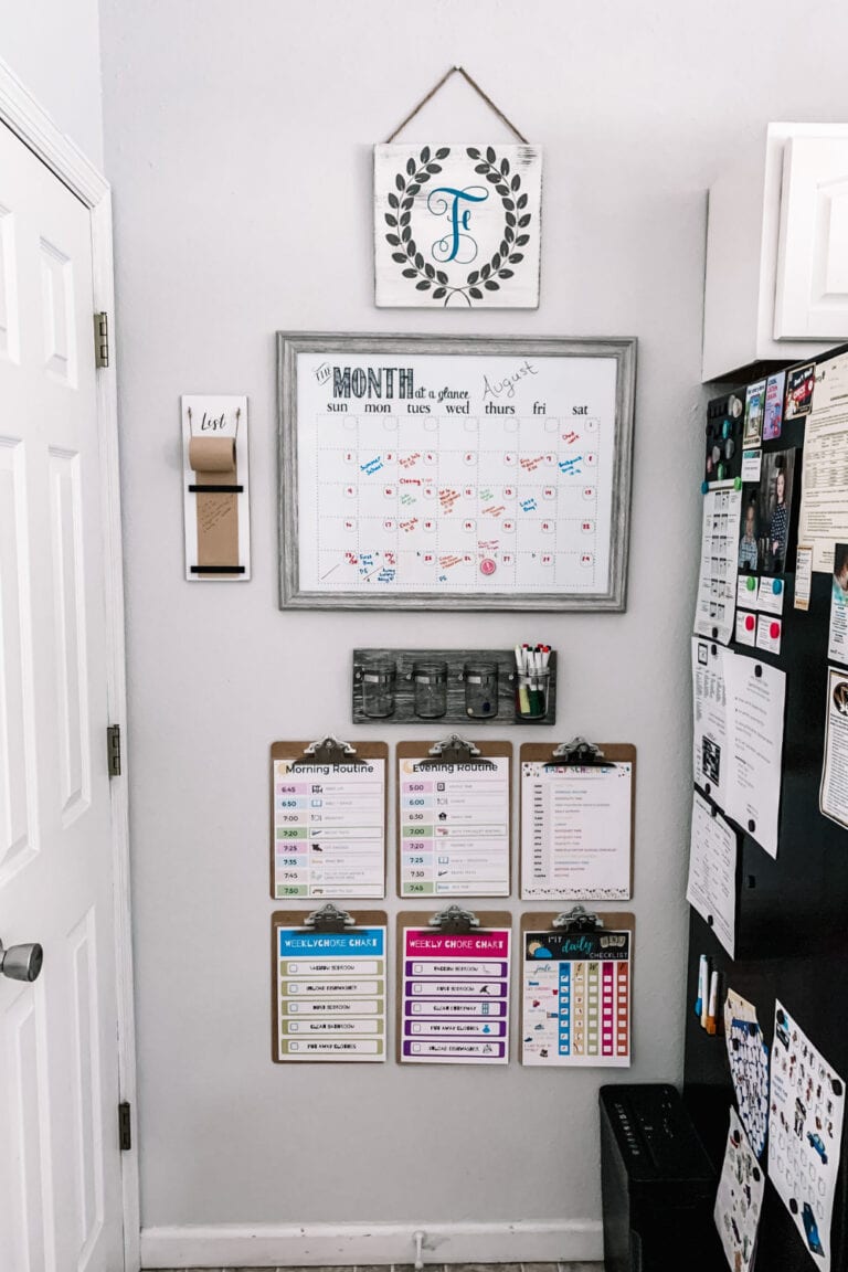 25 Family Command Center Ideas Every Busy Mom Will Love