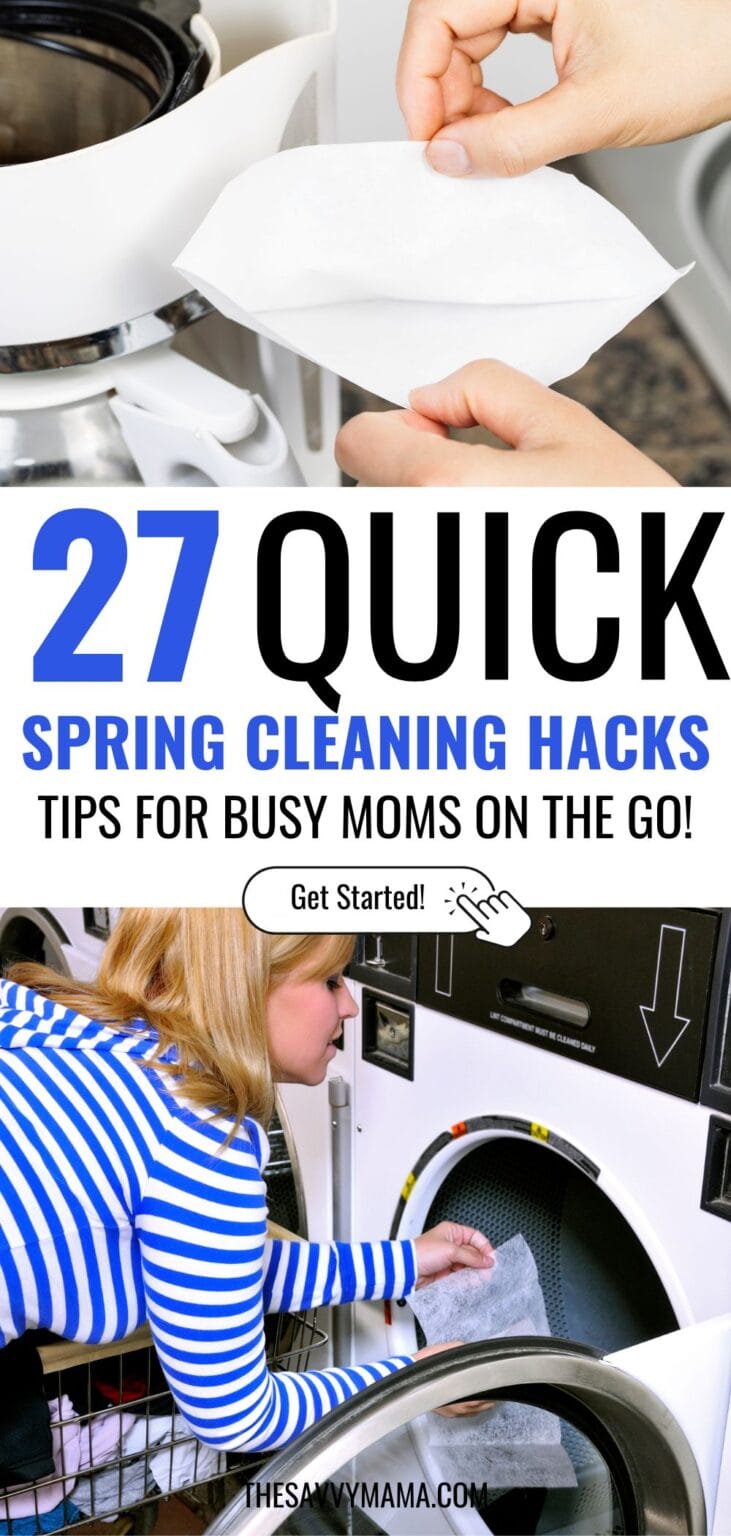 27 Easy Spring Cleaning Hacks Every Busy Mom Needs to Know