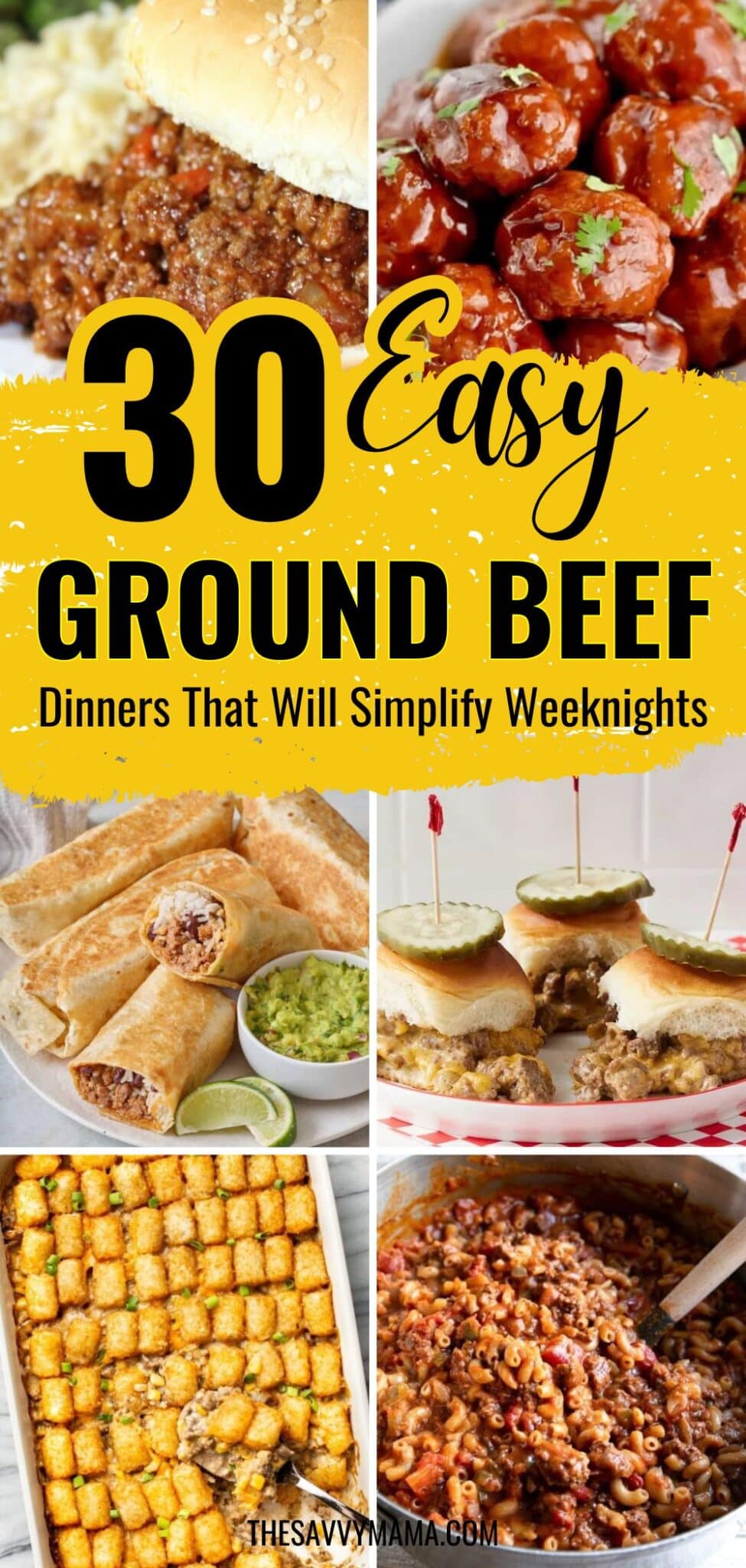 30 Easy Ground Beef Dinners That Will Simplify Weeknights